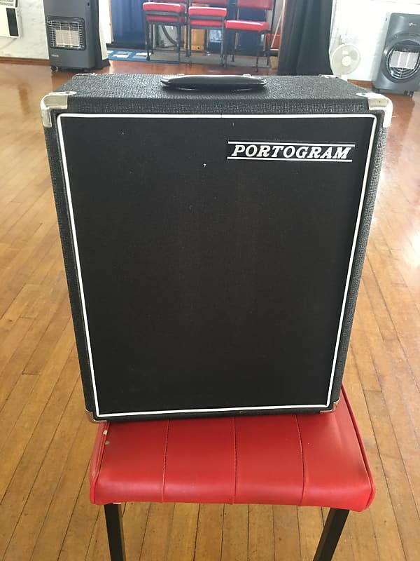 PORTOGRAM 2 (Two) x Vintage 1980's Passive Speakers and Leads | Reverb