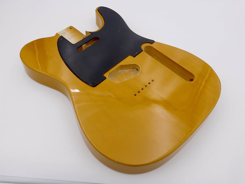 3lbs 15oz BloomDoom Nitro Lacquer Aged Relic Butterscotch | Reverb UK