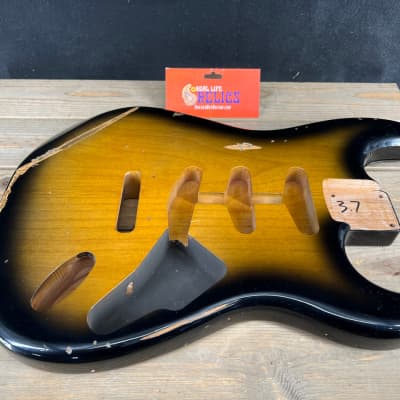 Real Life Relics Custom Class Nitro Strat® Stratocaster® Body | Reverb