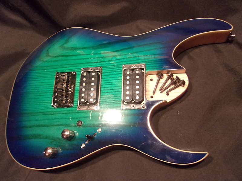 Ibanez body RG421AHM - blue moon burst -Loaded - please read | Reverb