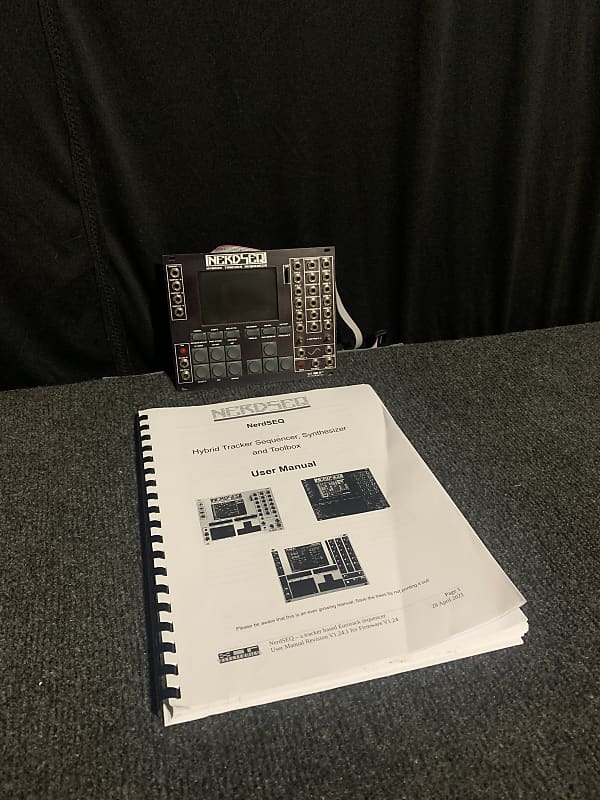 XOR Electronics Nerdseq Sequencer (Black) EURORACK W/ Manual | Reverb