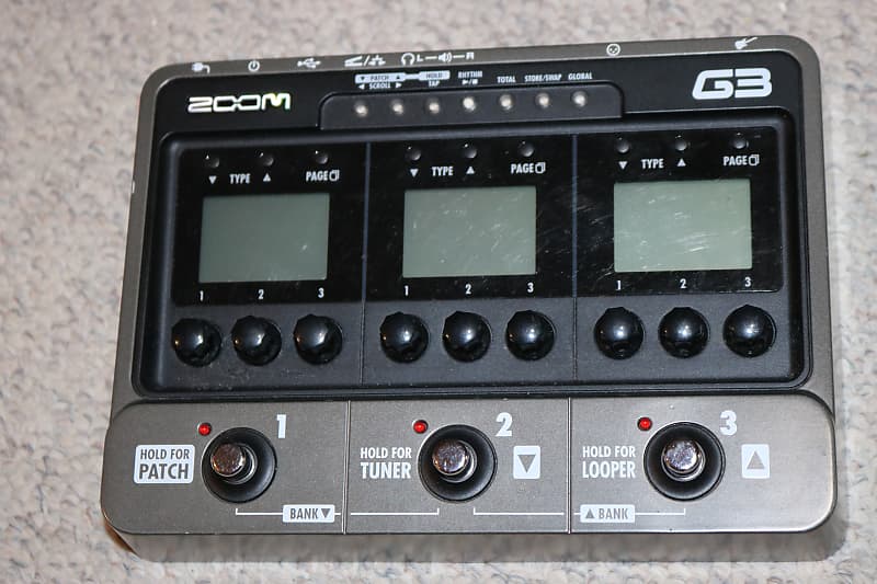 Zoom G3 Multi Effects Digital Processor for Guitar | Reverb