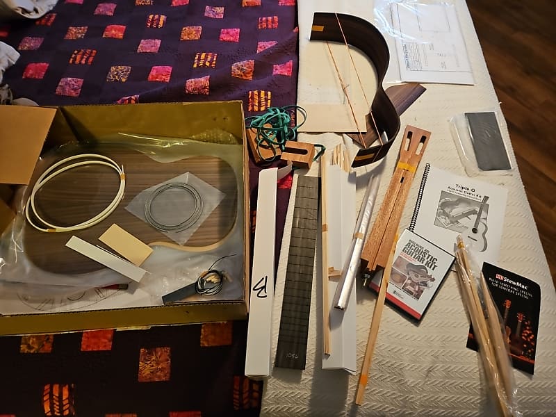 StewMac Triple-0 Acoustic Guitar Kit. 2020 Indian Rosewood | Reverb