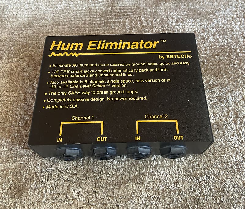 Ebtech Hum Eliminator | Reverb
