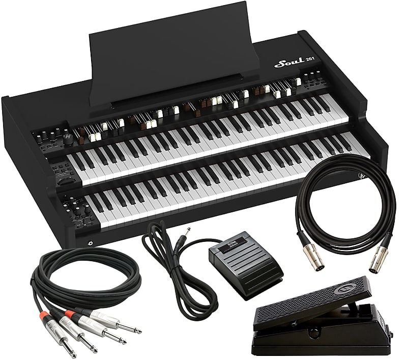 Viscount Legend SOUL 261 Digital Tonewheel Organ - Black | Reverb