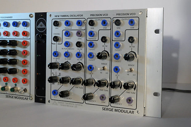 Serge Triple Oscillator Analog Modular Synthesizer | Reverb