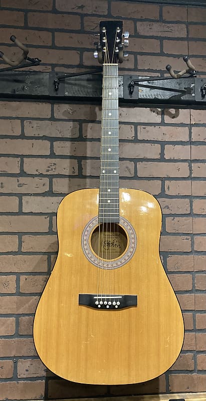 Burswood Acoustic Dreadnought - Natural | Reverb