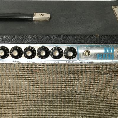 Fender Quad Reverb 2-Channel 100-Watt 4x12" Guitar Combo 1972 | Reverb