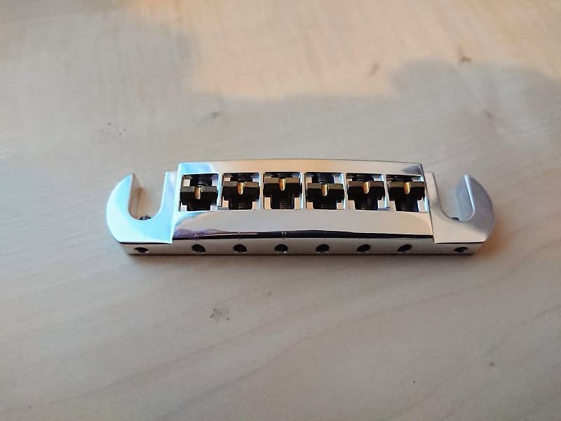 MannMade USA 2300 PRS Stoptail bridge Chrome for PRS SE or S2 | Reverb