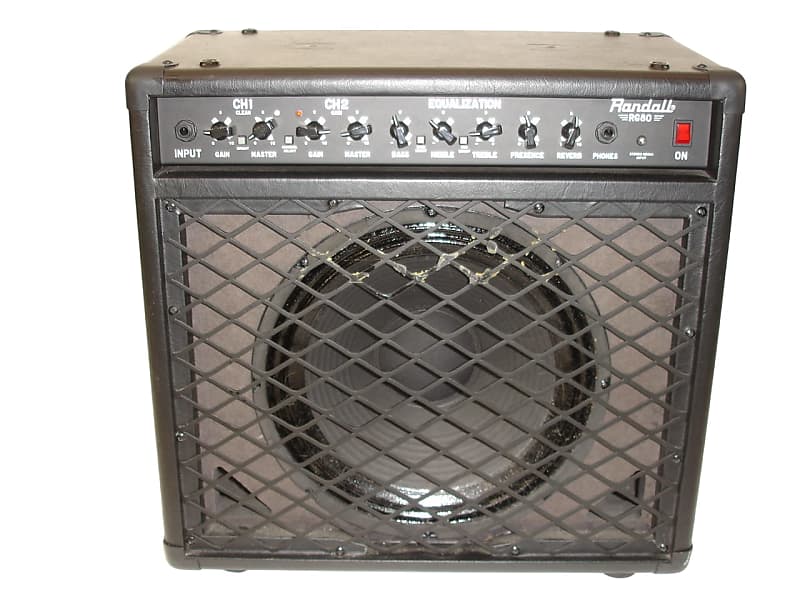 Randall RG80 80-Watt 1x12" Solid State Guitar Combo Amp | Reverb UK