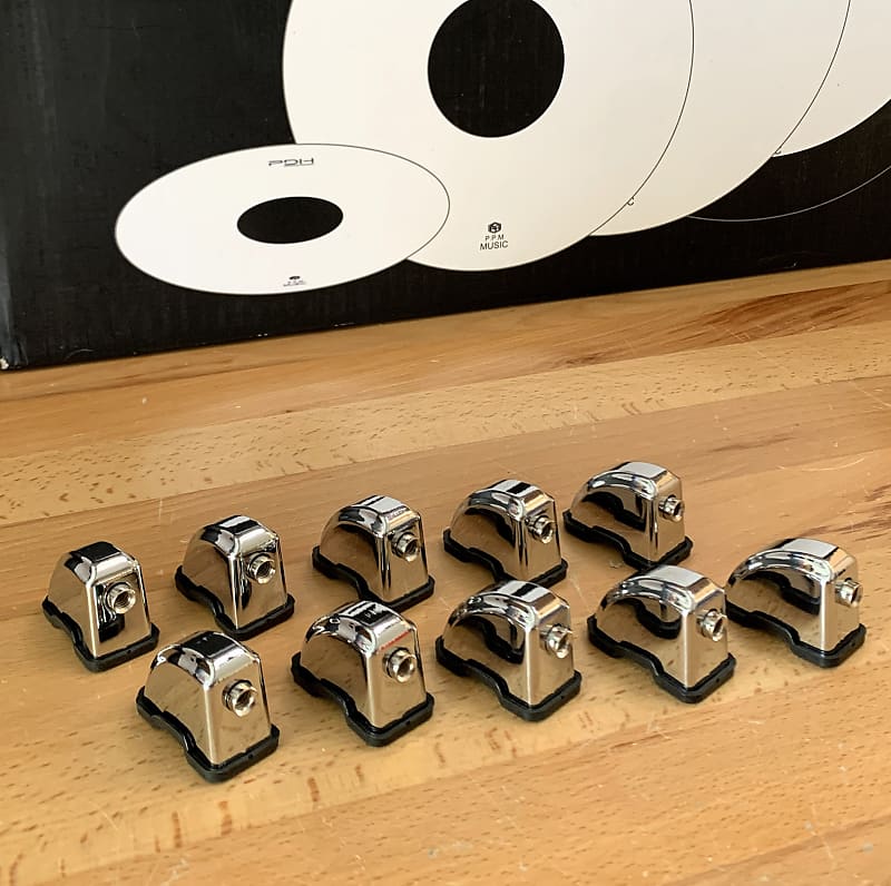 Mini Die-Cast Lugs for Bass Drum - Set of 10 | Reverb