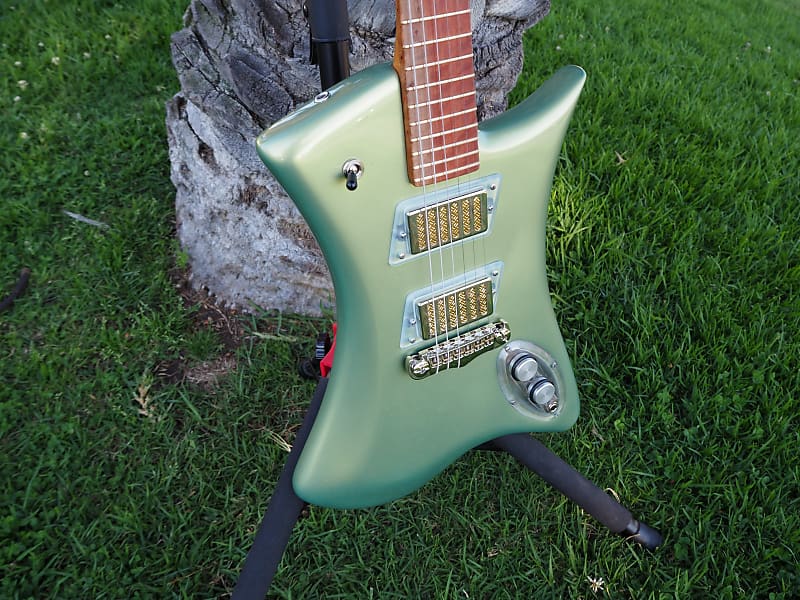Motander Guitars Sky Scorcher 2022 Metallic Green | Reverb