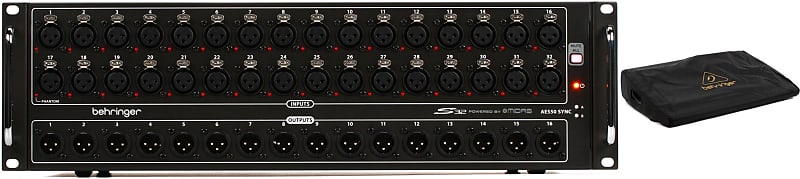Behringer S32 32 x 16 Digital Stage Box Bundle with Behringer | Reverb
