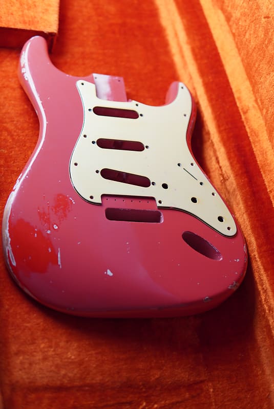 Freakaster Stratocaster Relic Body Fiesta Red | Reverb
