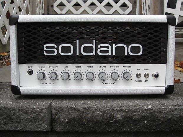 Soldano Hot Rod 25 Twenty Fifth Anniversary White | Reverb