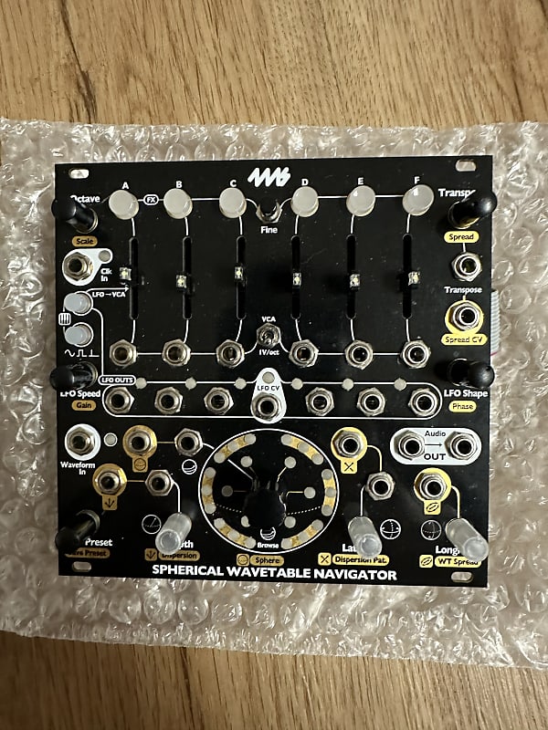 4MS Spherical Wavetable Navigator - Black | Reverb