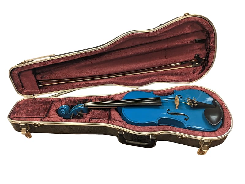 Blue Full Size Violin | Reverb