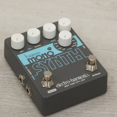 Used Electro Harmonix Bass Mono Synth Synthesizer Pedal | Reverb