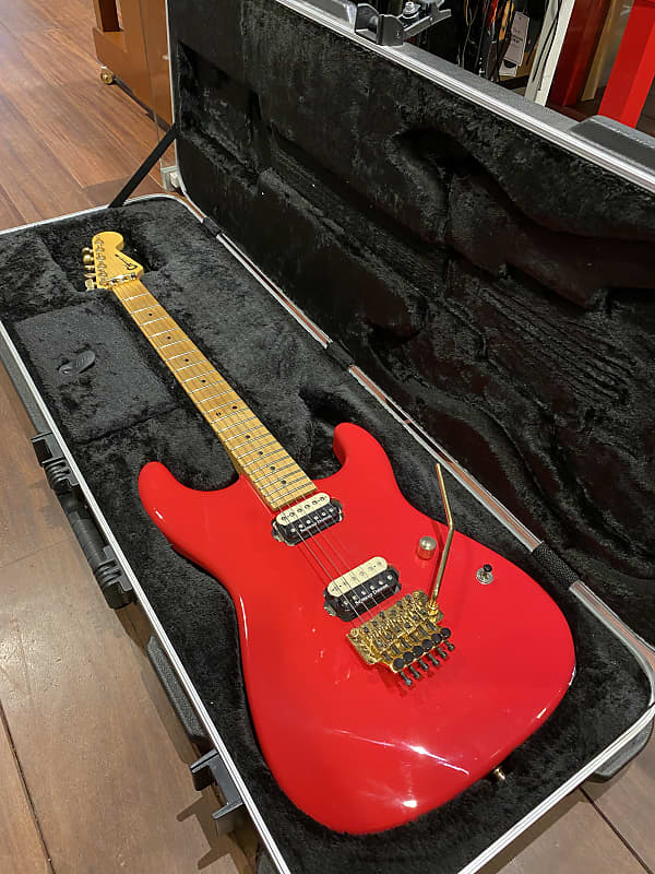 Charvel San Dimas (Made in Japan) Ferrari Red | Reverb