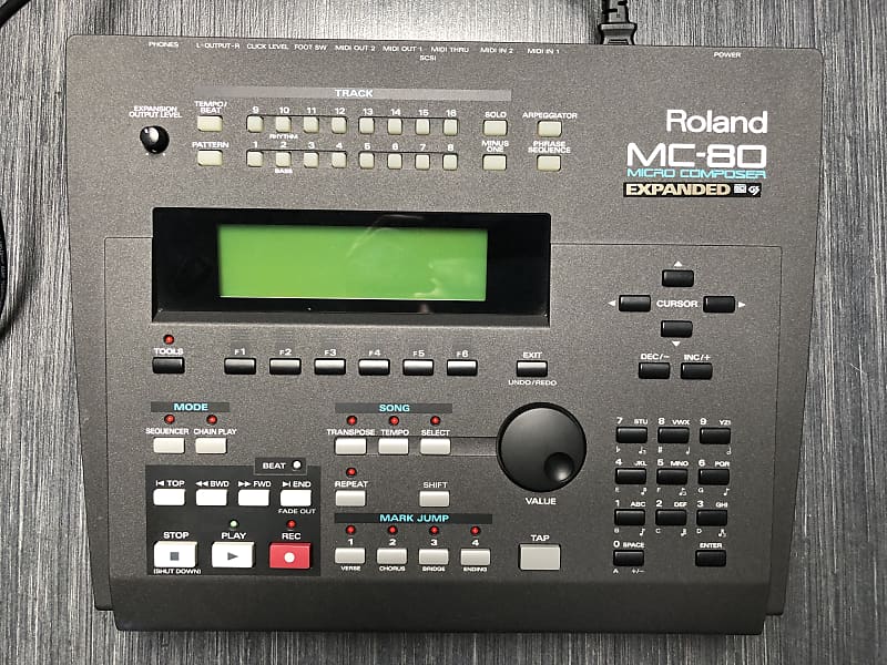 Roland Roland MC-80 MicroComposer MIDI Sequencer + VE-GS Pro | Reverb