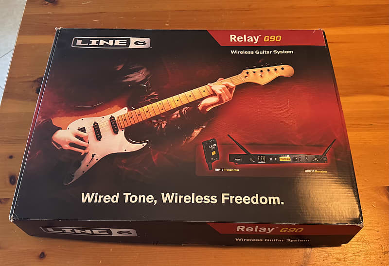 Line 6 Relay G90 Guitar wireless system mid-90 - black | Reverb