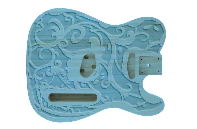 Tele type 2023 - Custom hand carved in Florence, Italy. | Reverb