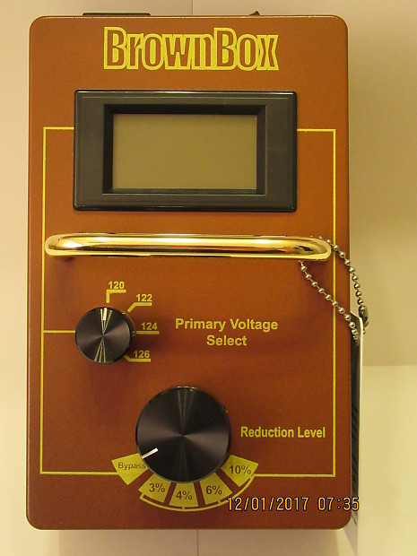 AmpRX BrownBox Voltage Reduction for Two Amplifiers 2016 | Reverb