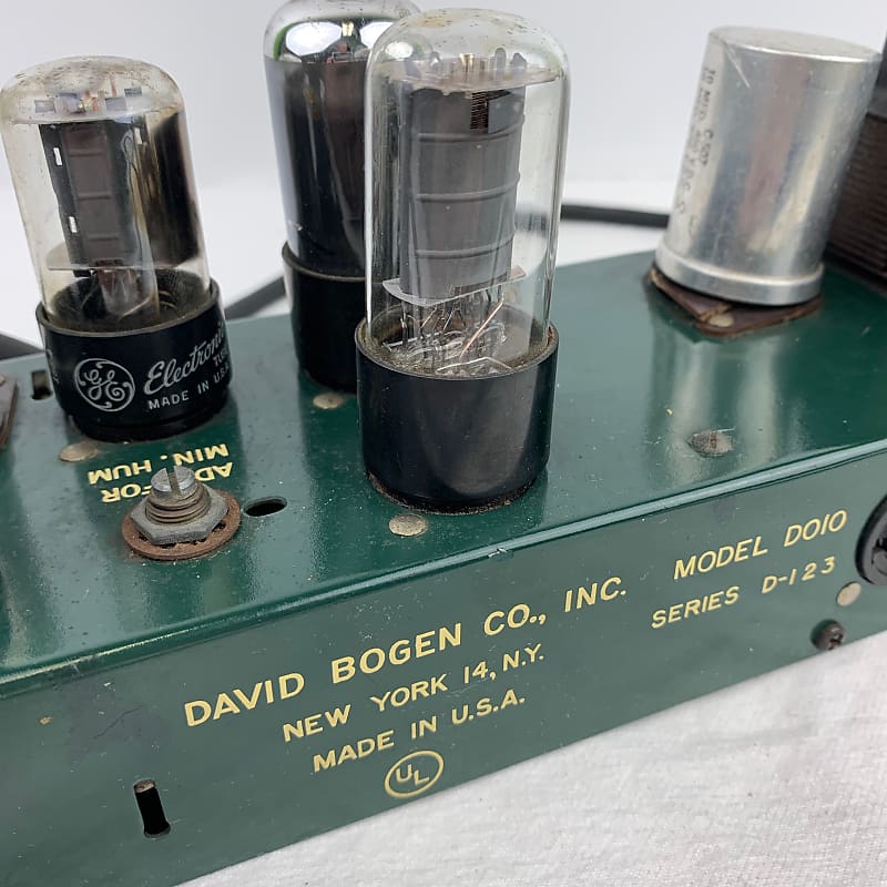 Vintage Tube Amp. by David Bogen Co., Inc. 1940's-50's | Reverb