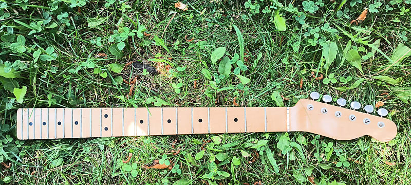 Warmoth Telecaster Maple Neck 22 Frets (Kluson tuners | Reverb