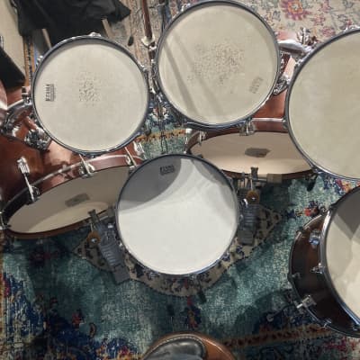 Tama Superstar, Neil Peart/RUSH Set 1978 - Mahogany | Reverb