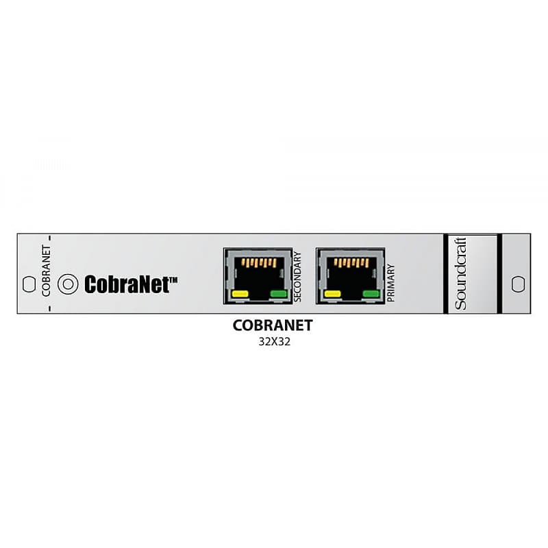 SOUNDCRAFT CobraNet 32ch i/o C *Make An Offer!* | Reverb