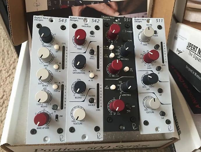 RUPERT NEVE 500 SERIES: 511 PRE, 542 TAPE EMULATOR, 543 | Reverb