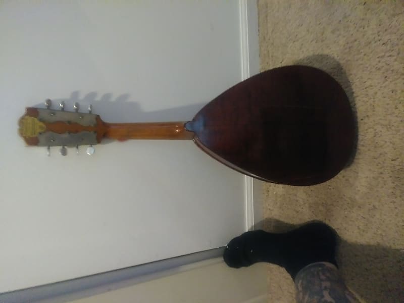 Weymann Mandolute 1910 Natural | Reverb