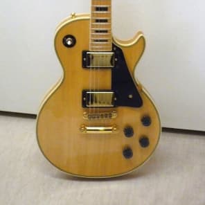 Luxor Les Paul 1975 Natural Figured Maple | Reverb