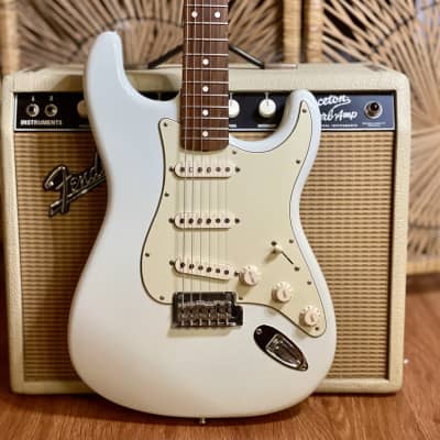 Fender VM Jazzmaster Sonic Blue with Matching Headstock | Reverb