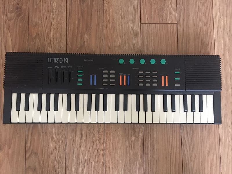 Letron MC-3 90s digital squarewave 8-bit toy synth with drum | Reverb