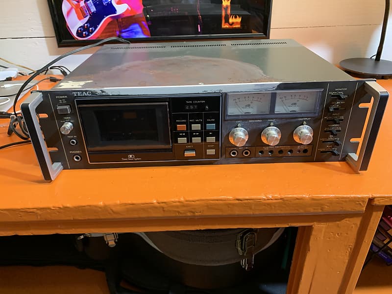 TEAC C-3 Rack Mount Cassette Deck | Reverb