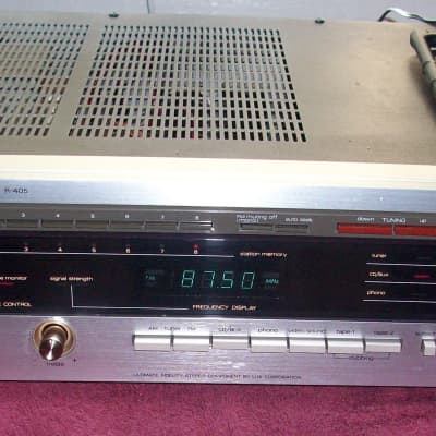 Vintage Luxman R-405 Receiver, 55 WPC. Excellent condition. | Reverb