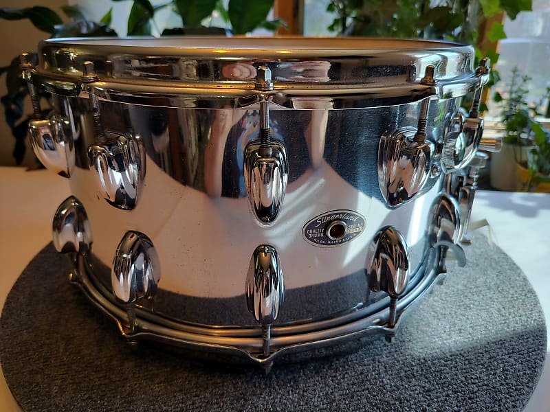 Slingerland 712 TDR 8X14 5 Ply Maple 1980 Snare Drum Magnum | Reverb