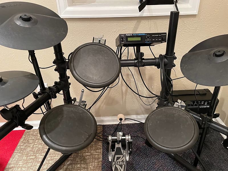 Roland TD-7 V-Drum Electric Drum Kit (4 Piece) | Reverb