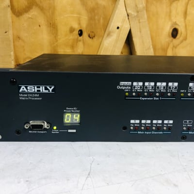 Ashly Protea 24.24M Matrix Processor 4x4 | Reverb