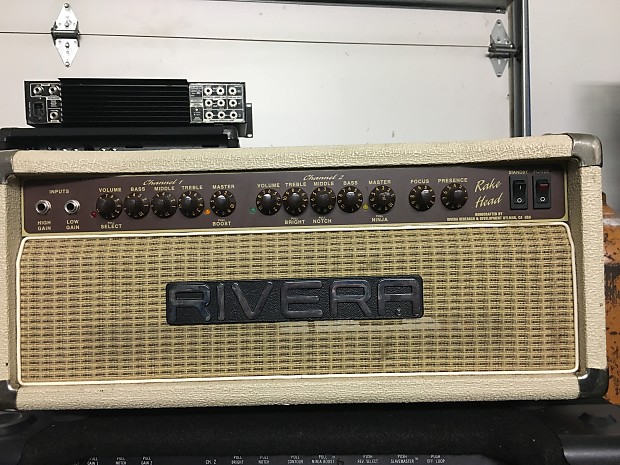 Rivera Rake 55W Head 1990's Cream | Reverb