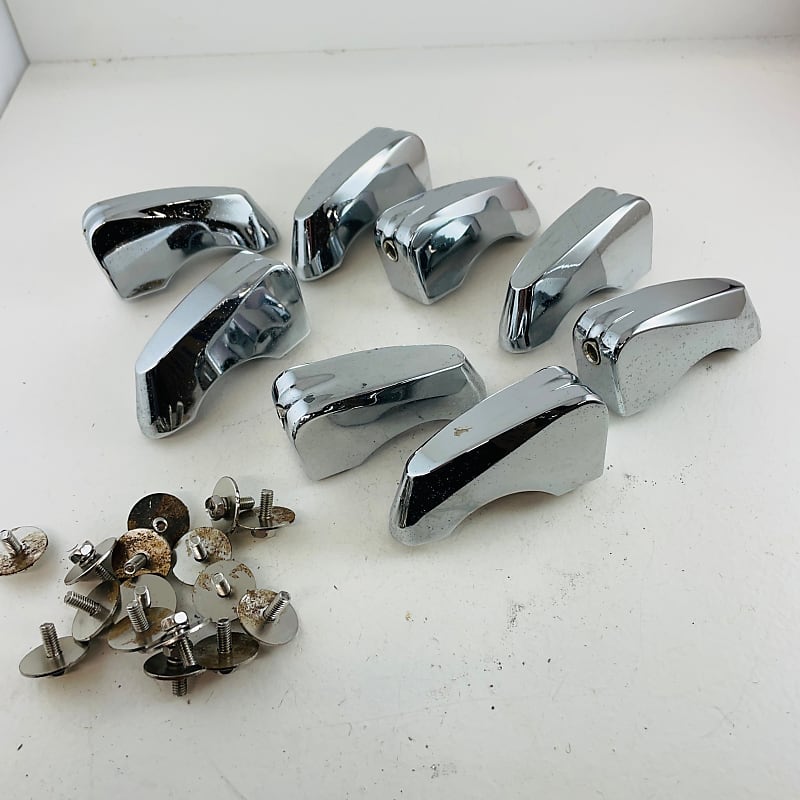 8 x Pearl EXR Export Bass Drum Lugs | Metric Thread | 50mm | Reverb UK