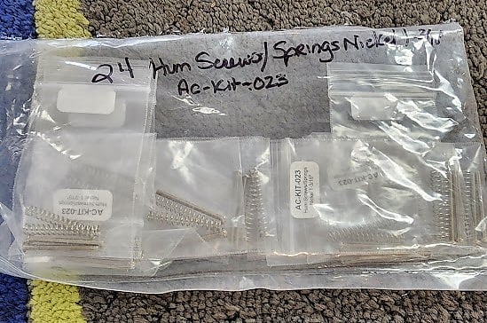 Acme Guitar 24 US spec humbucker adjustment screws and | Reverb