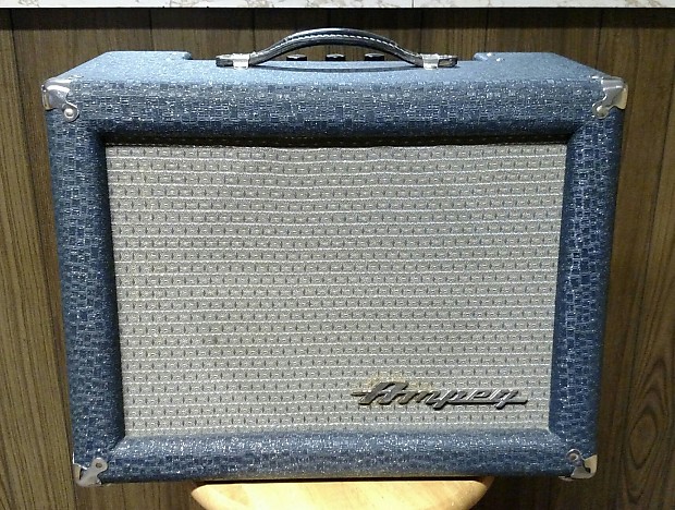 Ampeg Jet J-12 1961 Random Navy Flair | Reverb