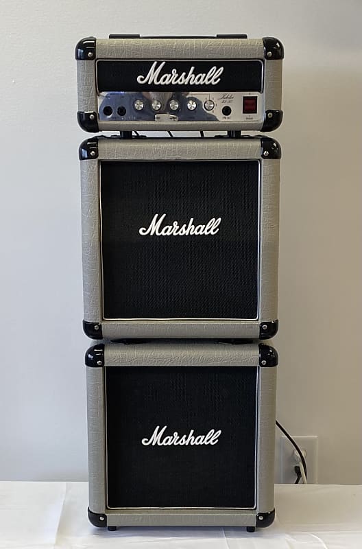 Marshall Mini Stack Jubilee 25-50 1989 - Gray Tolex | Reverb
