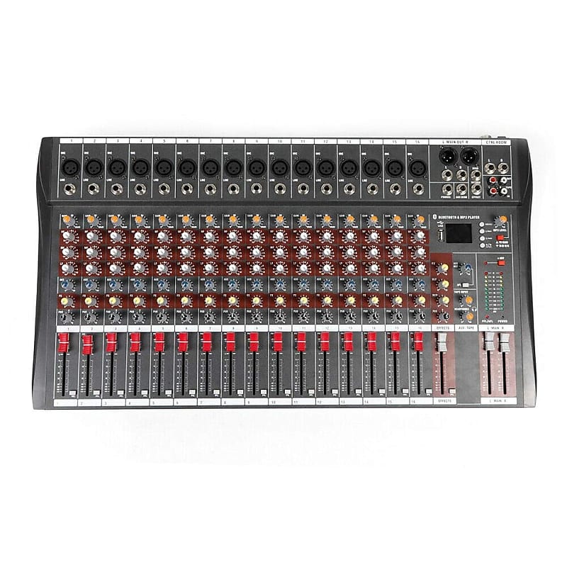 Bluetooth Studio Audio Mixer Sound Mixing Console Desk System | Reverb