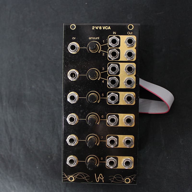 Voicas 2 4 8 Mk1 Vca Synthesizer Module Reverb