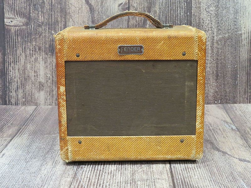 Fender 1953 Wide Panel Princeton Guitar Combo Amplifier | Reverb
