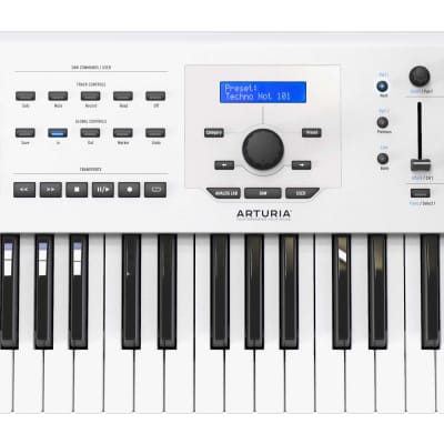 Arturia KeyLab 61 MkII White 61-Key Music Production Keyboard | Reverb